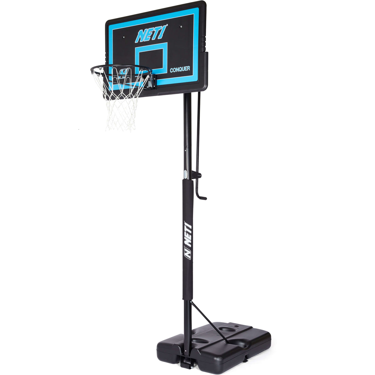 NET1 Conquer Pro-Level Portable Adult Basketball Hoop – Workout For Less