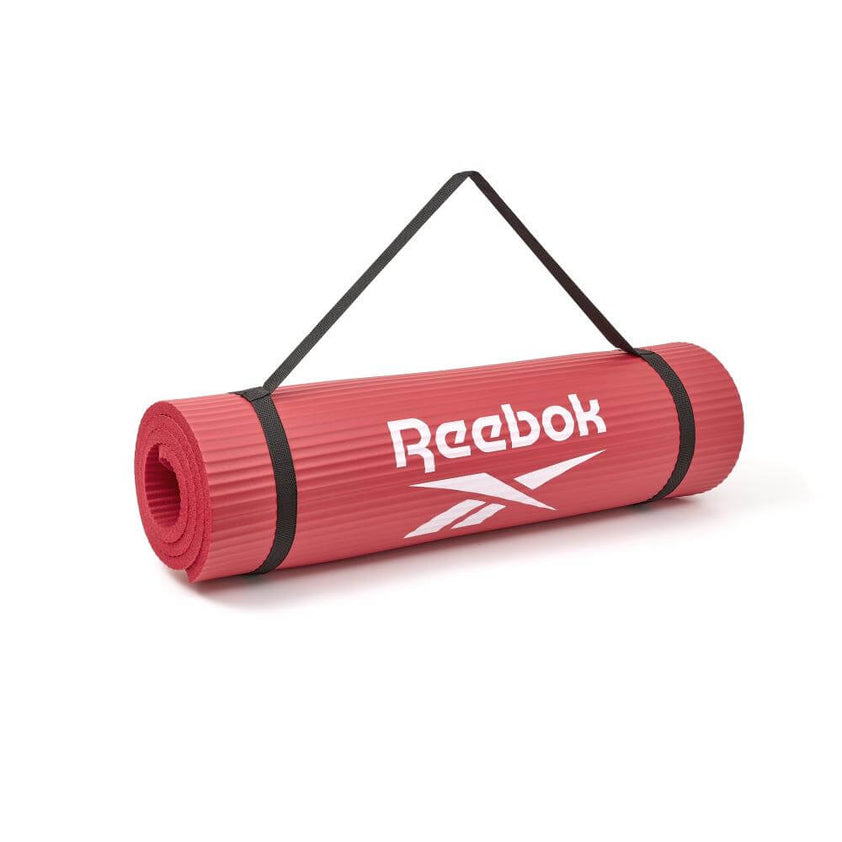 Reebok 15mm Training Exercise Mat with Carry Strap – Workout For Less