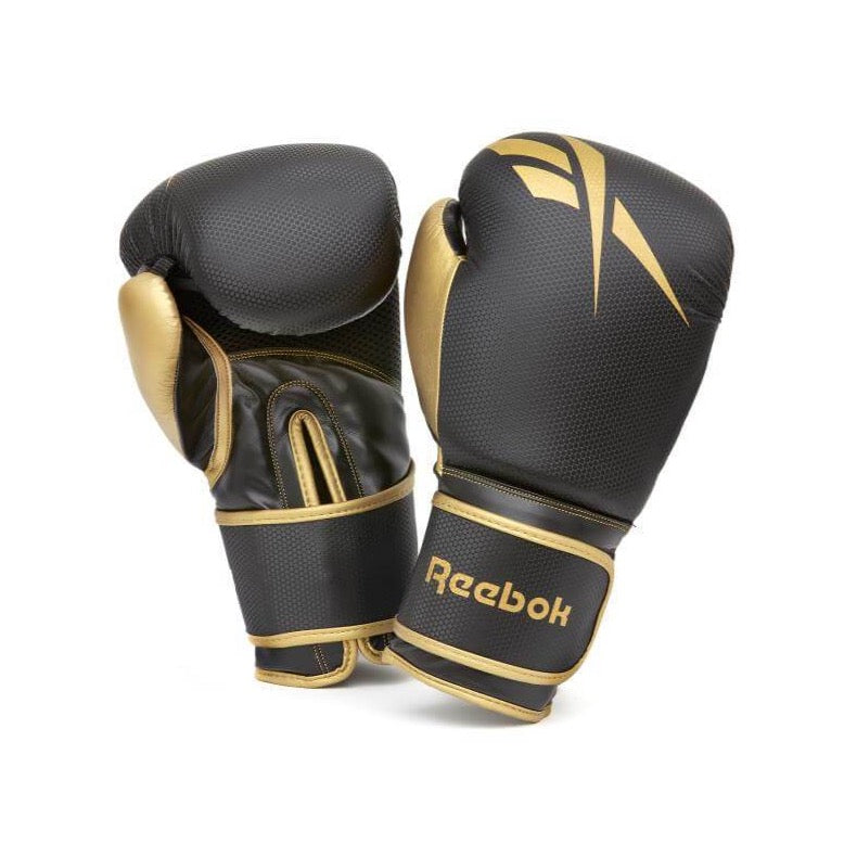 Reebok Boxing Gloves - Black and Gold – Workout For Less