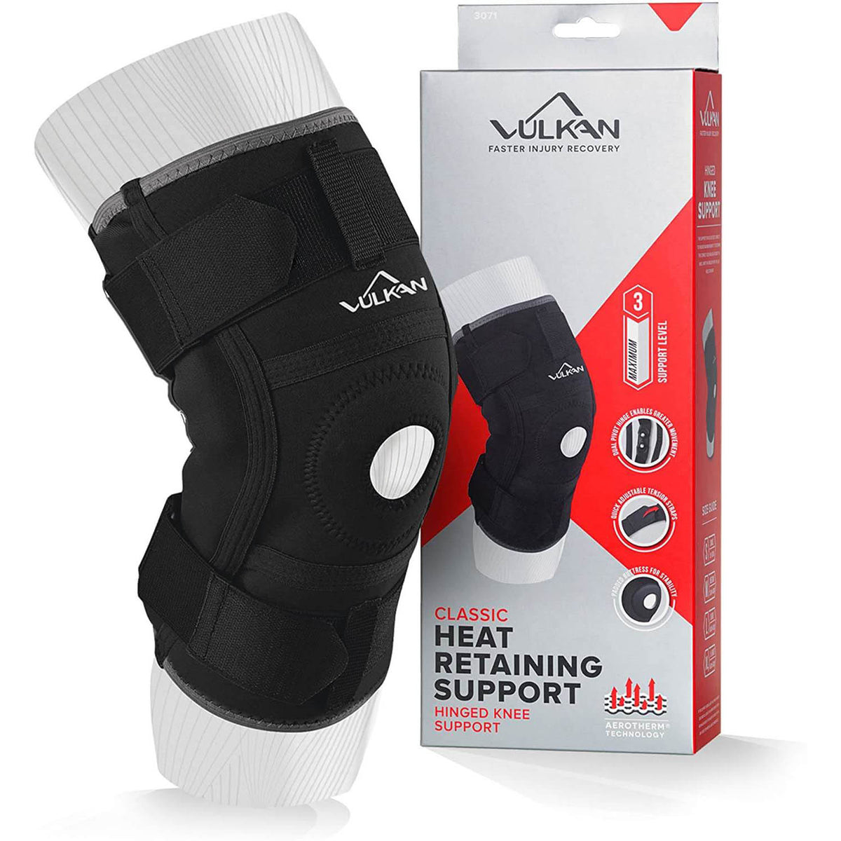 Vulkan Classic Hinged Knee Support – Workout For Less